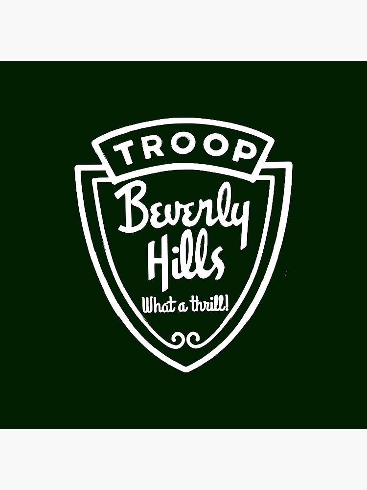 "TROOP BEVERLY HILLS-LOGO" Poster for Sale by AlmaRoman710 | Redbubble