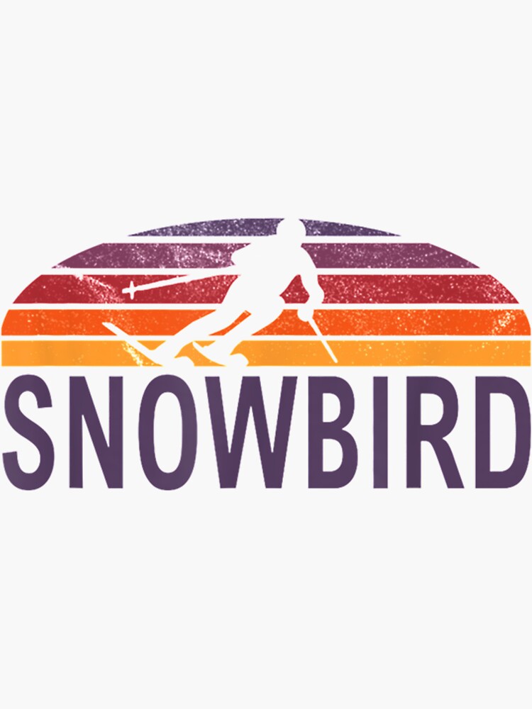 "Snowbird Utah USA Ski Resort Snowboarding " Sticker for Sale by ...