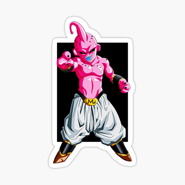 "buu pointing at you" Sticker for Sale by majin-b | Redbubble