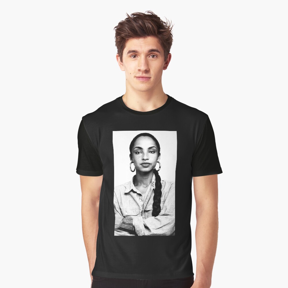 "80s SADE on black Classic" T-shirt for Sale by cvaleralujan ...