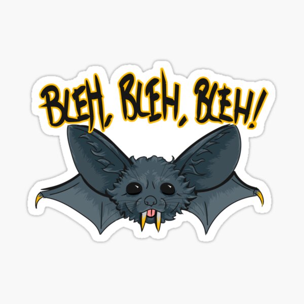 "BLEH, BLEH, BLEH! " Sticker by cravingsdesigns | Redbubble