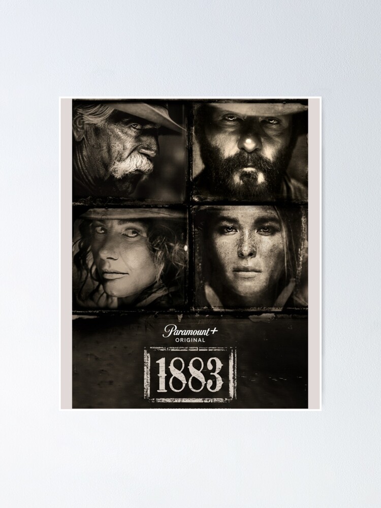 "Yellowstone 1883 " Poster for Sale by AngelaValenti1 | Redbubble