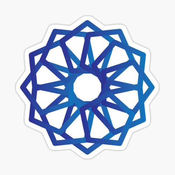 "Pentagon Logo" Sticker for Sale by DESIGNMAR | Redbubble