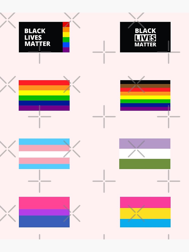 "[sticker pack] Human Rights flag collection" Poster for Sale by ...