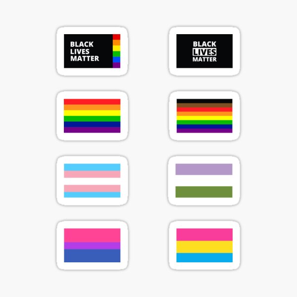 "[sticker pack] Human Rights flag collection" Sticker by Colorful-Inspo ...