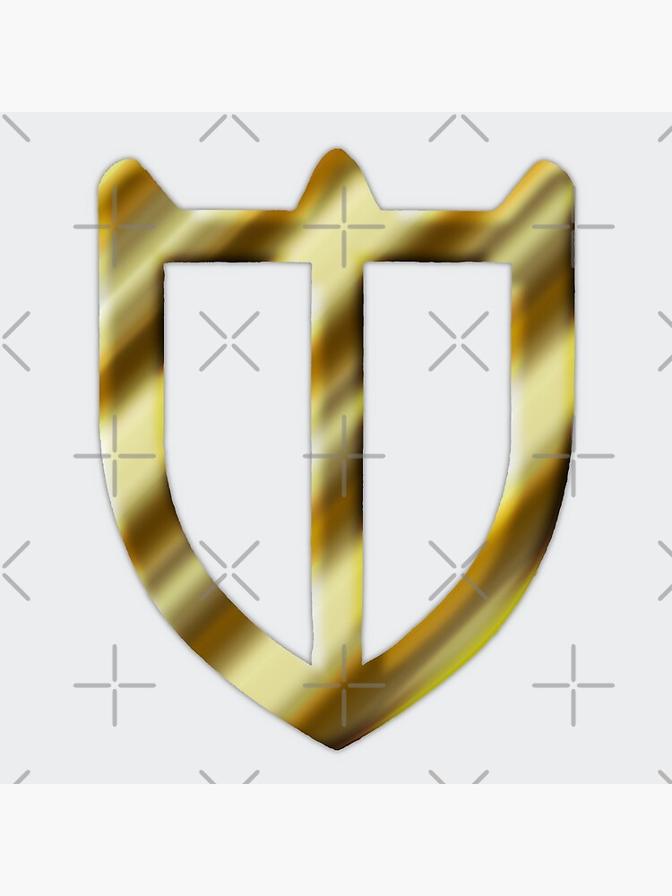 "FFXIV Job Icons [paladin [PLD] pattern/sticker]" Poster by AlexJayneL ...