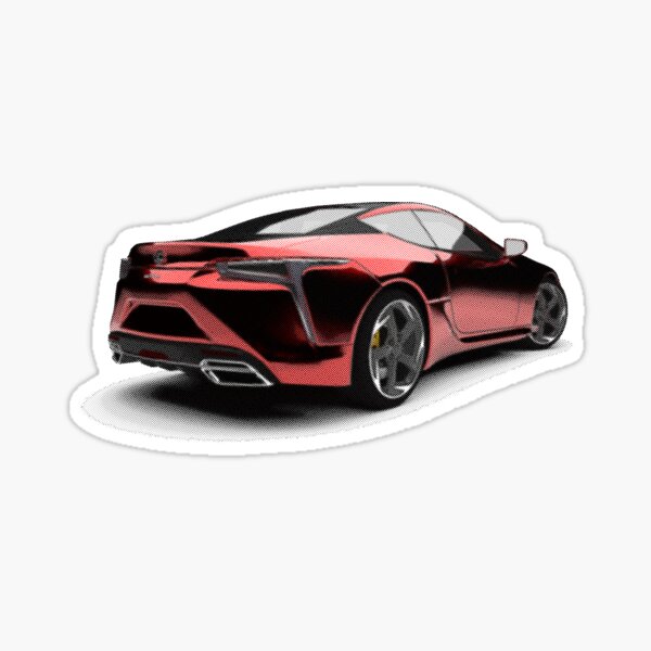 "Lexus LC500" Sticker by Banan31 | Redbubble