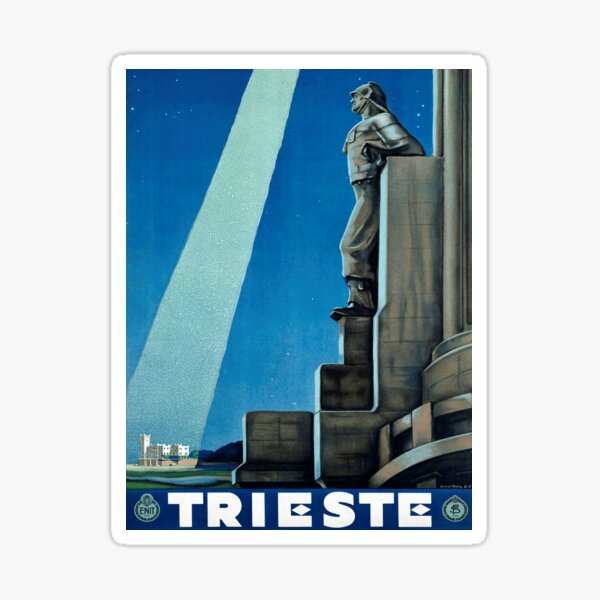 "Trieste - Italy " Sticker by MmanakediG | Redbubble