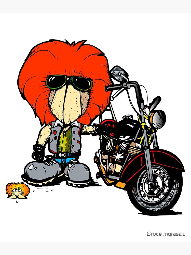 "Chopper Charlie Clamkin Family Cartoon - Motorcycle Outlaw - Harley ...