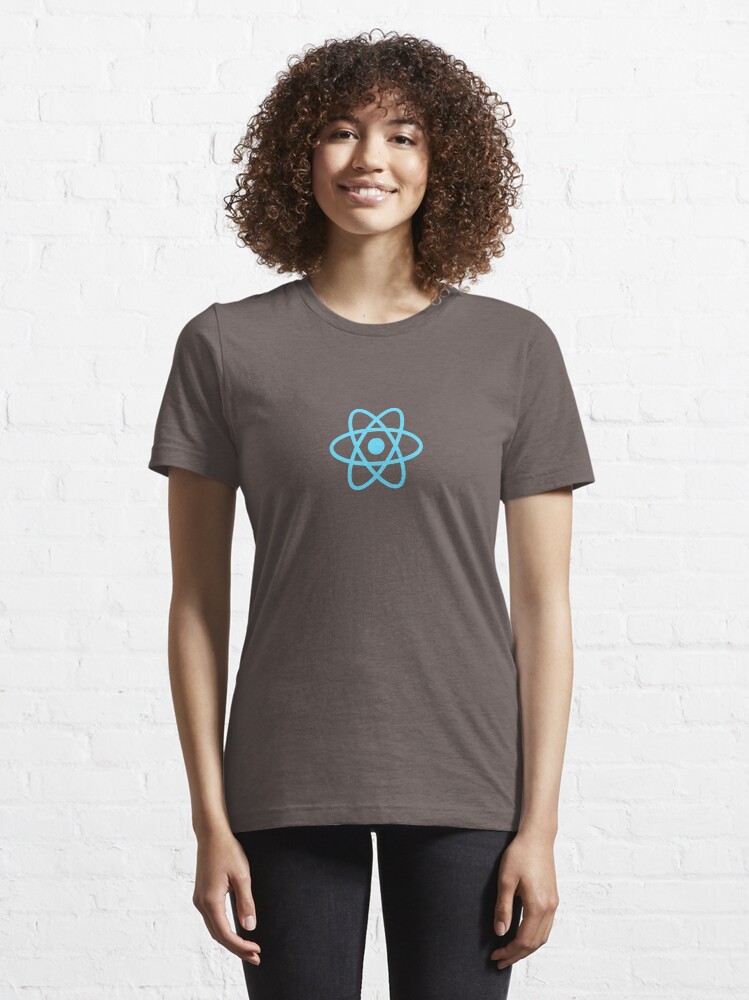 "React Logo (ReactJS)" T-shirt for Sale by ajhajh | Redbubble | react t ...