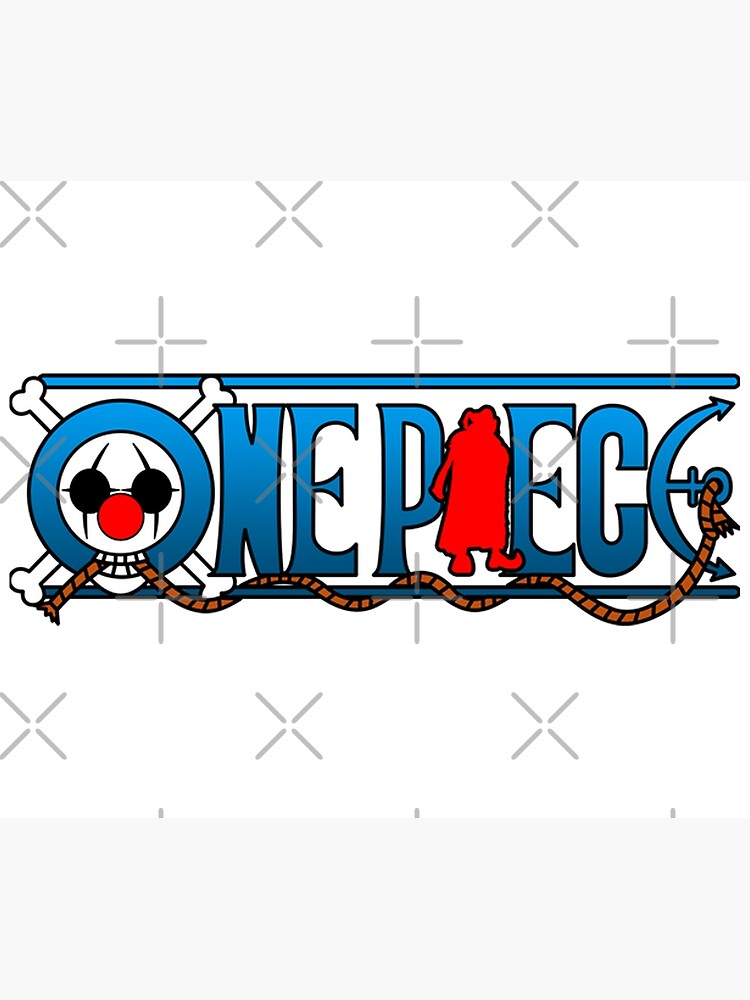 "One Piece Buggy Logo , One Piece Logo" Photographic Print for Sale by ...