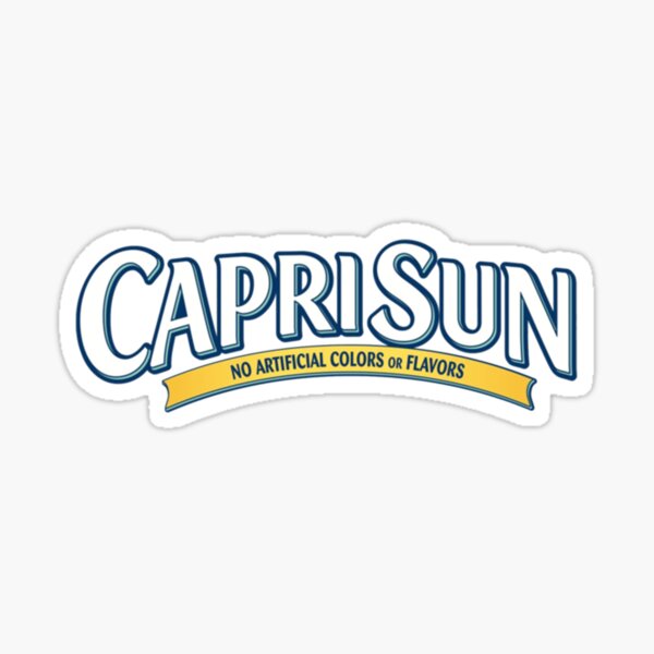 "Best Selling Capri Sun Design Essential " Sticker for Sale by ...