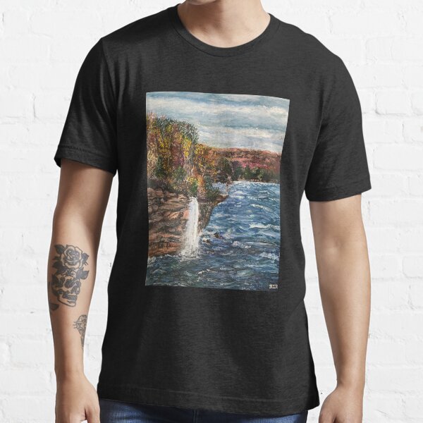 "Pictured Rocks in Autumn " T-shirt for Sale by Mikeleslieart ...