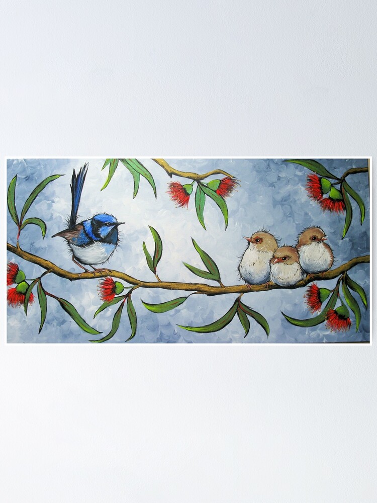 "Wren Family" Poster for Sale by salford | Redbubble