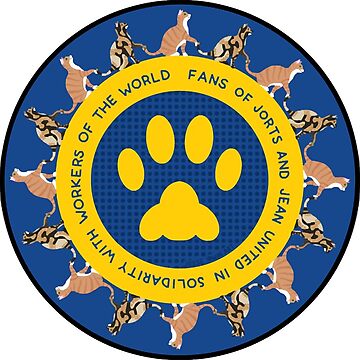 "UAW Merch With Jorts And Jean " Sticker for Sale by Thtjjtlv | Redbubble