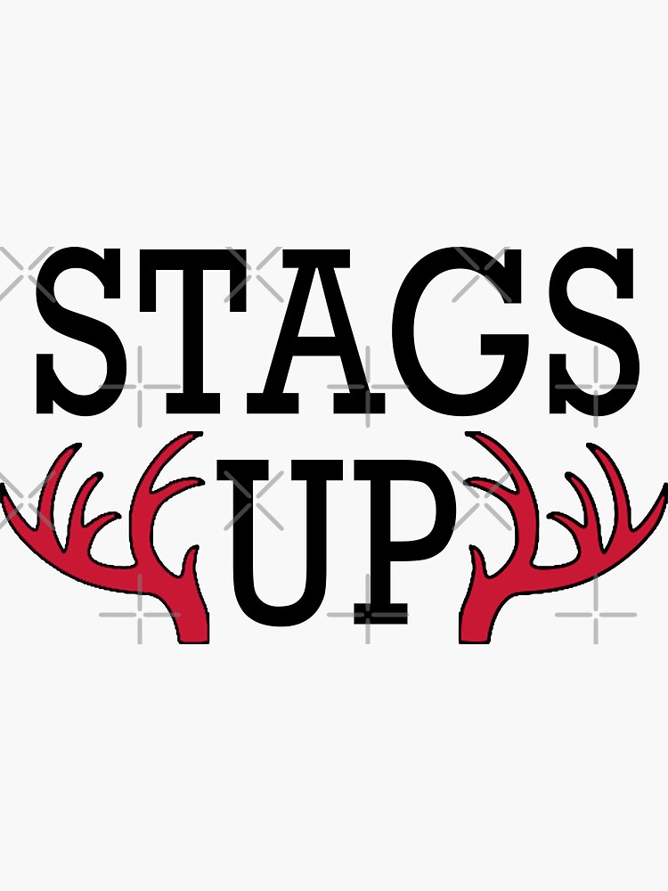 "Fairfield University, Stags Up" Sticker for Sale by AnnabelsBelongs ...