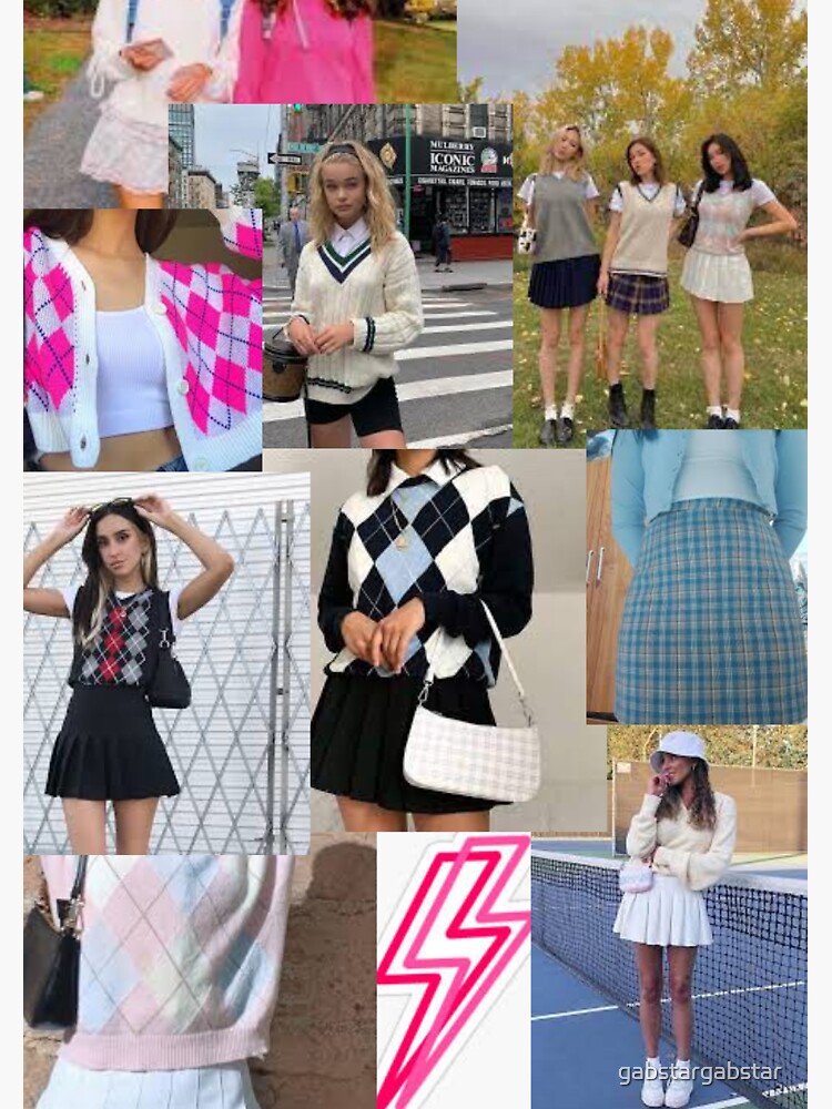 "Preppy Aesthetic" Sticker by gabstargabstar | Redbubble