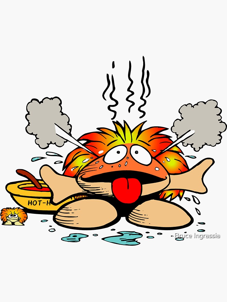 "Frigg the Bog Frog found the Hot Sauce - Clamkin Family Cartoon ...