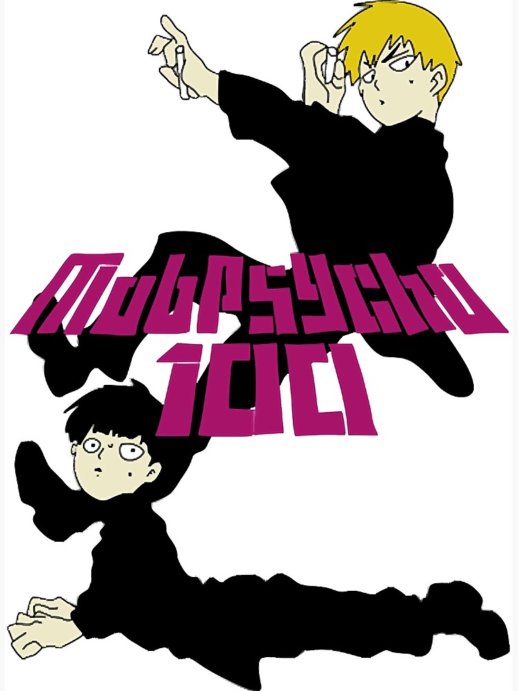 "Mob Psycho 100 Anime Characters Shigeo Kageyama and Reigen Arataka ...