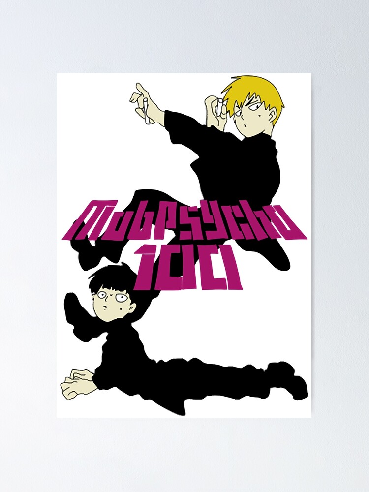 "Mob Psycho 100 Anime Characters Shigeo Kageyama and Reigen Arataka ...
