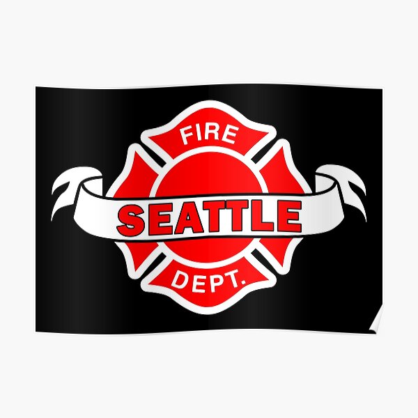 "Logo FIREFIGHTER Station 19 Work Shirt " Poster for Sale by Georgiansy ...