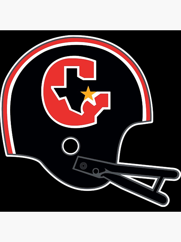"Houston Gamblers USFL Helmet Retro Logo" Art Print for Sale by Tshie66 ...