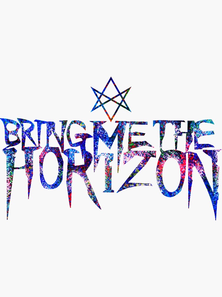 "BMTH Blue Fan Art" Sticker for Sale by poimanhuimaniki | Redbubble