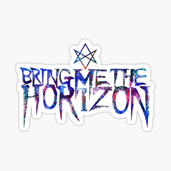 "BMTH Blue Fan Art" Sticker for Sale by poimanhuimaniki | Redbubble