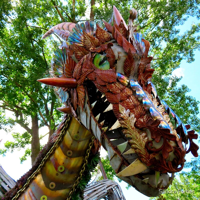 "On the Backs of Dragons" by Sandra Fortier | Redbubble