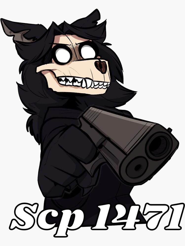 "Scp 1471" Sticker by sosali | Redbubble