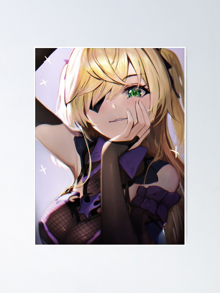 "Happy Fischl Genshin Impact" Poster by genshinwaifus | Redbubble