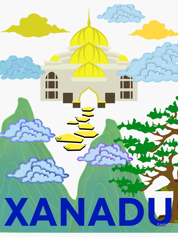 "Xanadu - A Pleasure Palace, inspired by the poem of the same name by ...