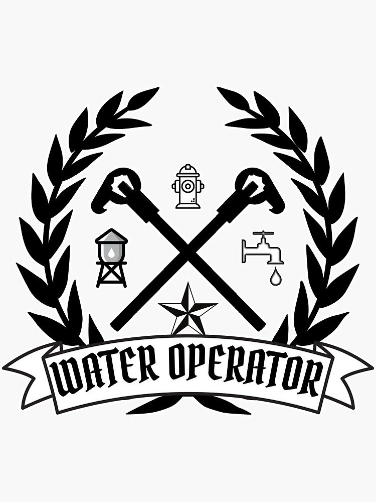 "Water Operator Seal" Sticker for Sale by WaterOperators | Redbubble