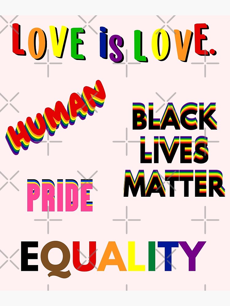 "[sticker pack] Liberal Starter Pack ver 2" Poster for Sale by Colorful ...