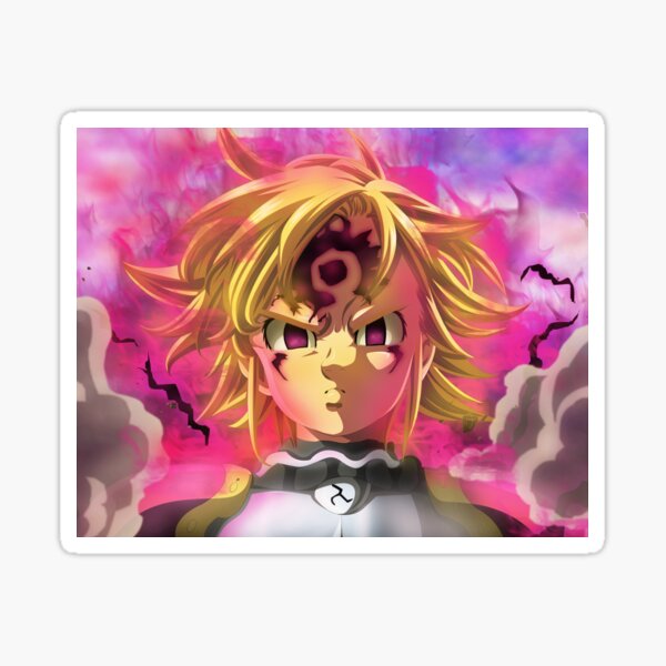 "Sir meliodas ( nanatsu no taizai )" Sticker for Sale by Dinamond ...