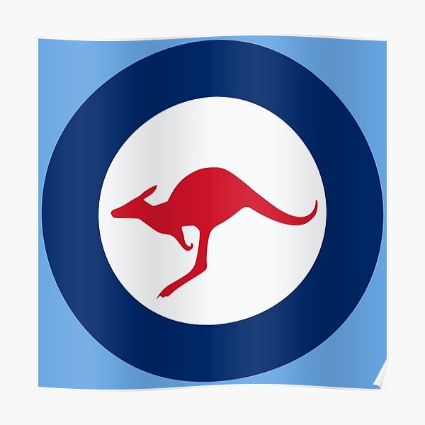 "RAAF Roundel" Poster for Sale by IMPACTEES | Redbubble