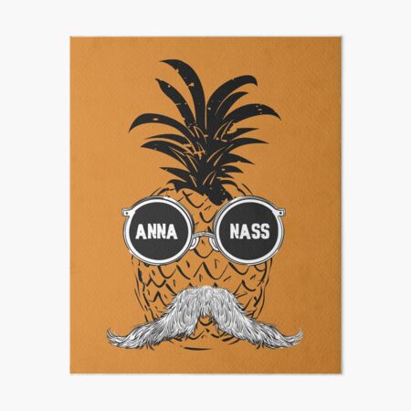 "Annanass - Anna Nass" Art Board Print by vooART | Redbubble