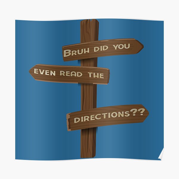 "bruh did you even read the directions sarcastic teacher life funny ...