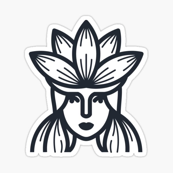 "Queen logo" Sticker by Rueydesign | Redbubble