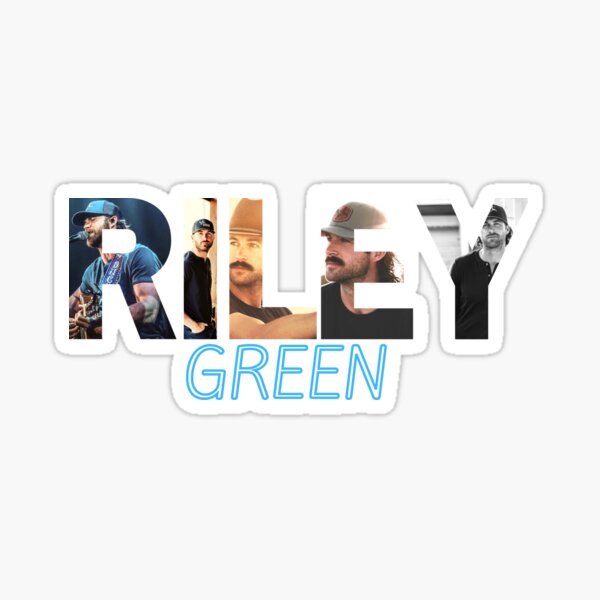 "riley green t shirt | sticker" Sticker for Sale by ReganPro5 | Redbubble