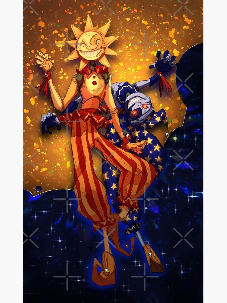 "Sundrop and Moondrop FNAF Security Breach" Art Print by be-yourself ...