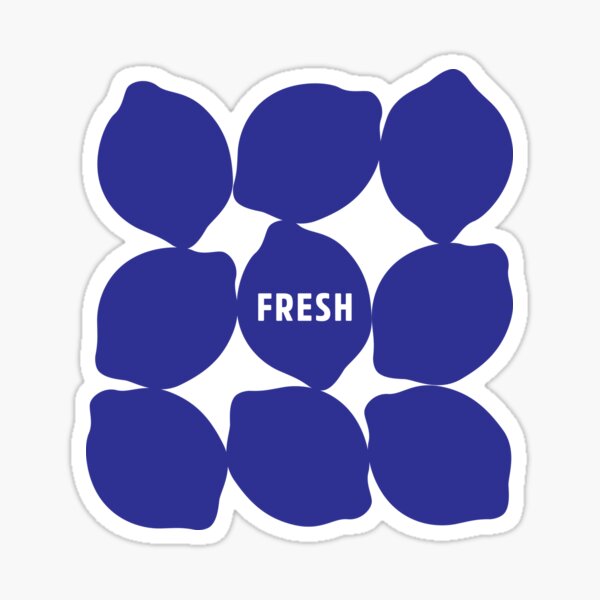 "fresh" Sticker by ahana4 | Redbubble