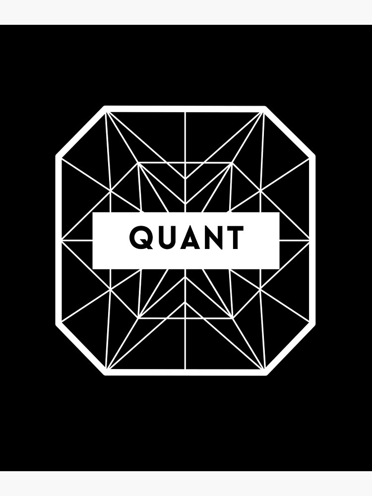 "Quant network Quant logo" Poster by Digitalassetart | Redbubble