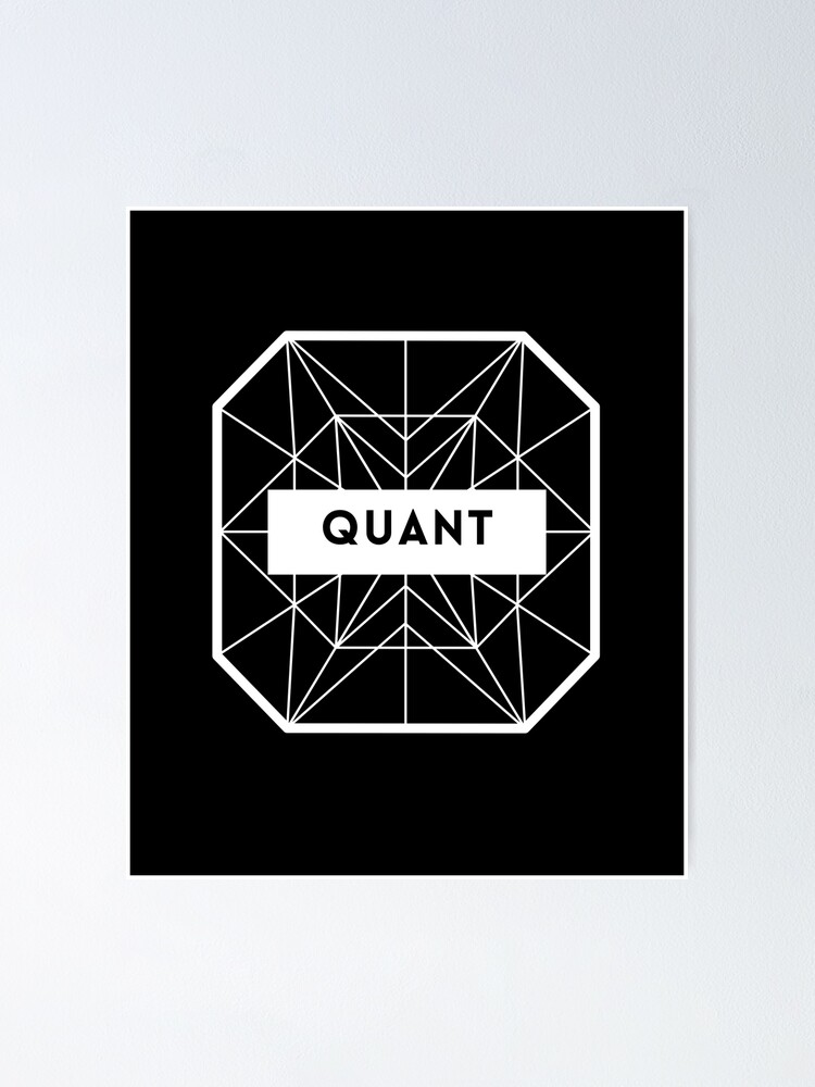 "Quant network Quant logo" Poster by Digitalassetart | Redbubble