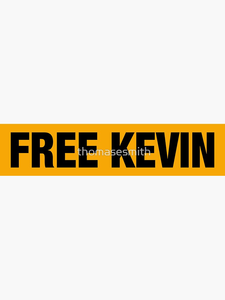 "Free Kevin" Sticker for Sale by thomasesmith | Redbubble