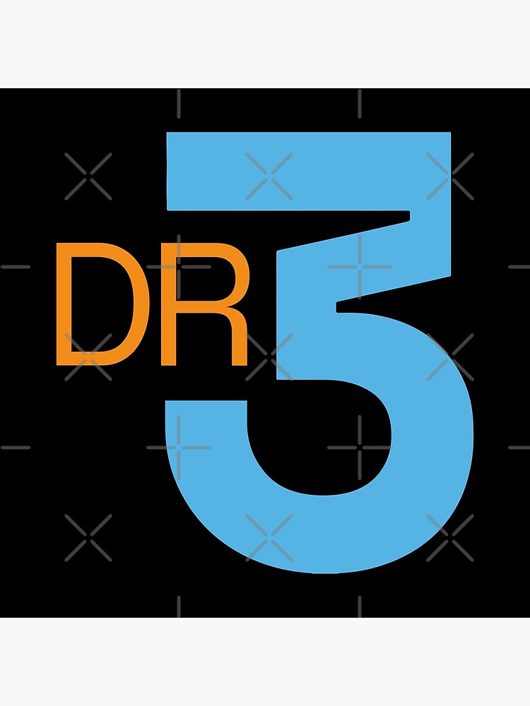 "DR3 2022 Black" Poster for Sale by Cartmaxx | Redbubble