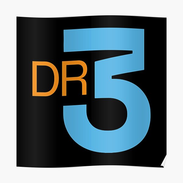 "DR3 2022 Black" Poster for Sale by Cartmaxx | Redbubble
