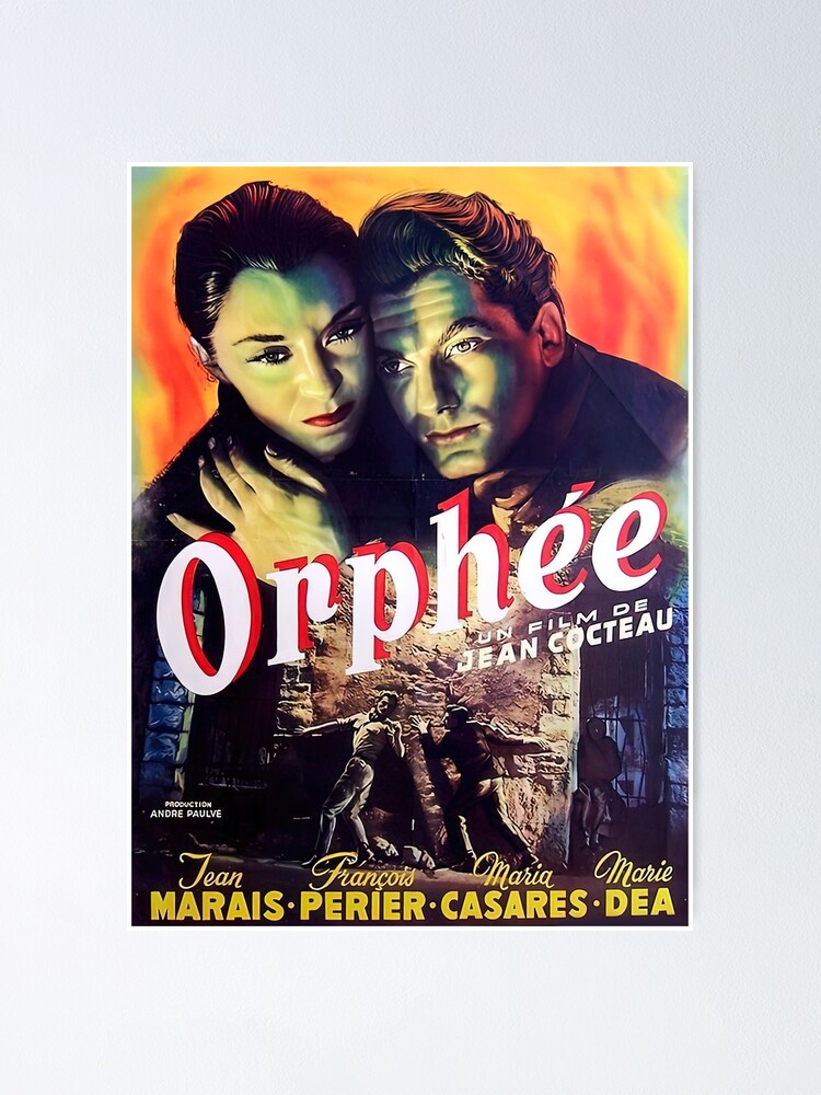 "Orphée 1950 - Jean Cocteau" Poster by 42Katharina | Redbubble