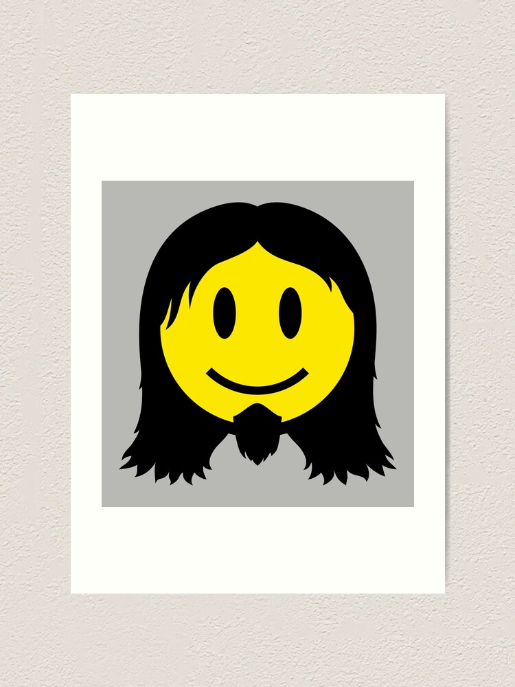 "Metal Smiley" Art Print by hard-wear | Redbubble