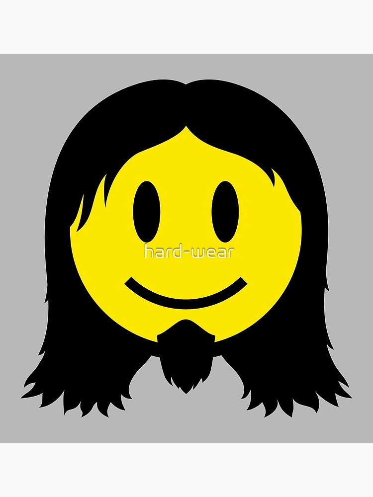"Metal Smiley" Art Print by hard-wear | Redbubble